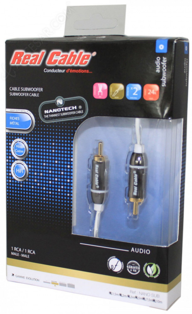 Real Cable Nano-Sub - HiFi-Punkten
